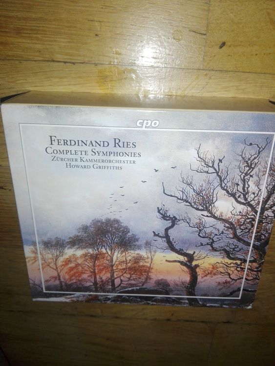 Ferdinand Ries - Complete Symphonies (Howard Griffiths) 4-CD | Kaufen ...