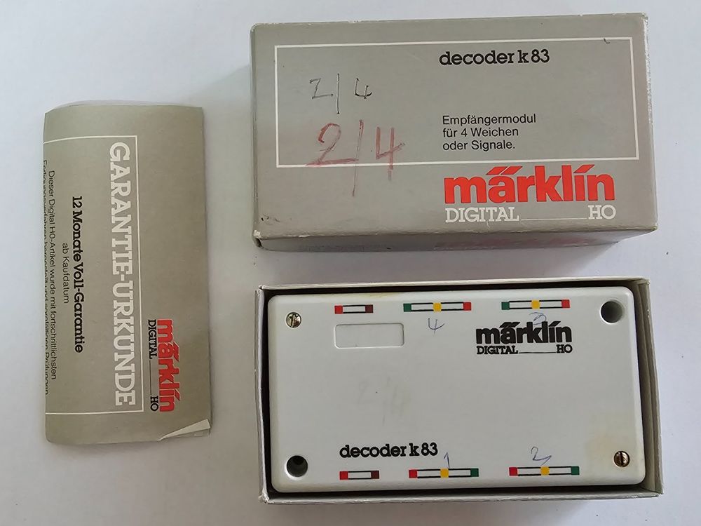 Märklin 6083 K83 Weichendecoder | Kaufen auf Ricardo