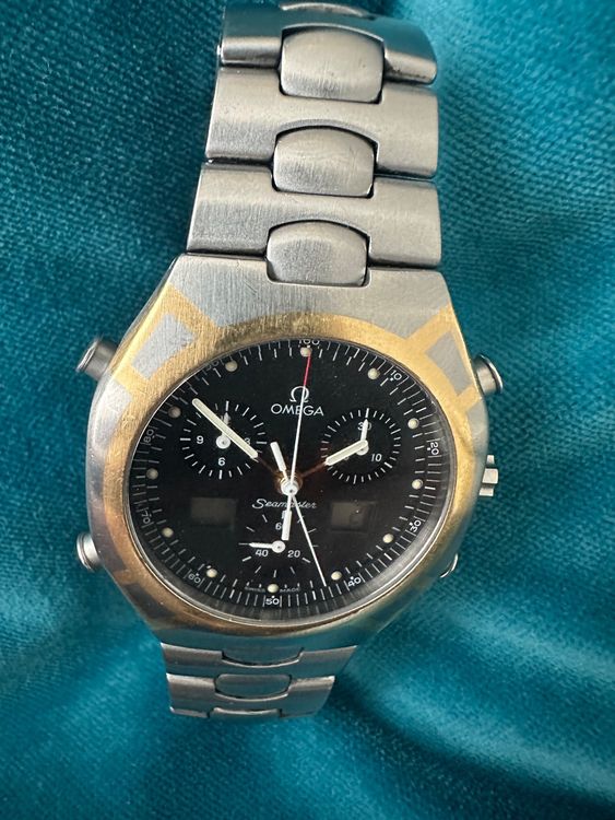 Omega Seamaster Polaris Chronograph ca. 1988 (Gebraucht) in Rotkreuz ...