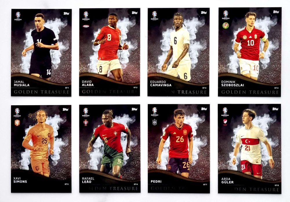 Topps Match Attax UEFA EURO 2024 Golden Treasure Full Box (Neu (gemäss ...