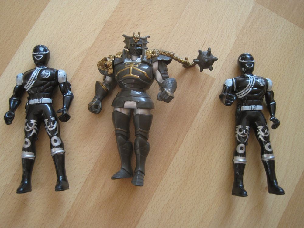 Power Rangers Black & Enemy Figuren LOT selten | Kaufen auf Ricardo