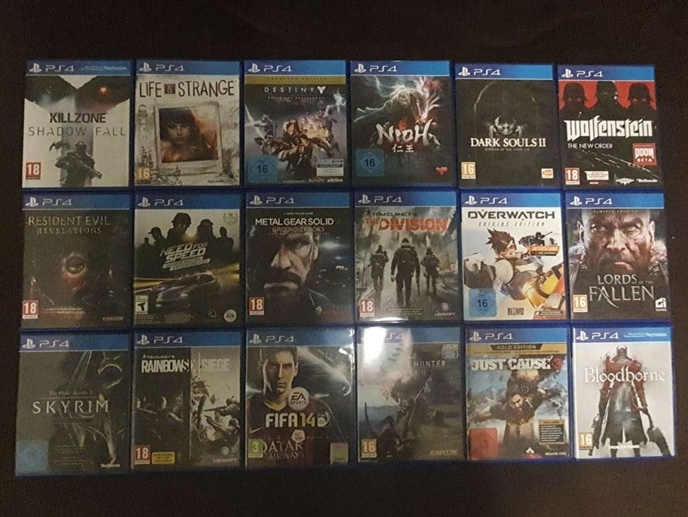 18x PS4 Games (Gebraucht) in Igis für CHF 83 – mit Lieferung auf ...