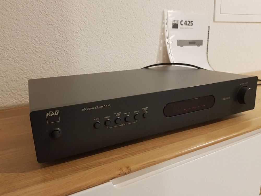 NAD C425 RDS Stereo Tuner (Gebraucht) in Hausen AG für CHF 19 – mit ...