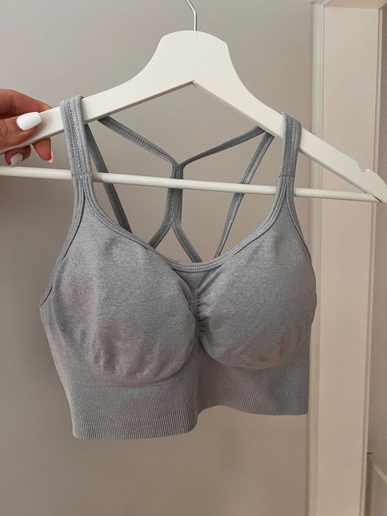 Teveo Timless Scrunch BH hellgrau M | Kaufen auf Ricardo