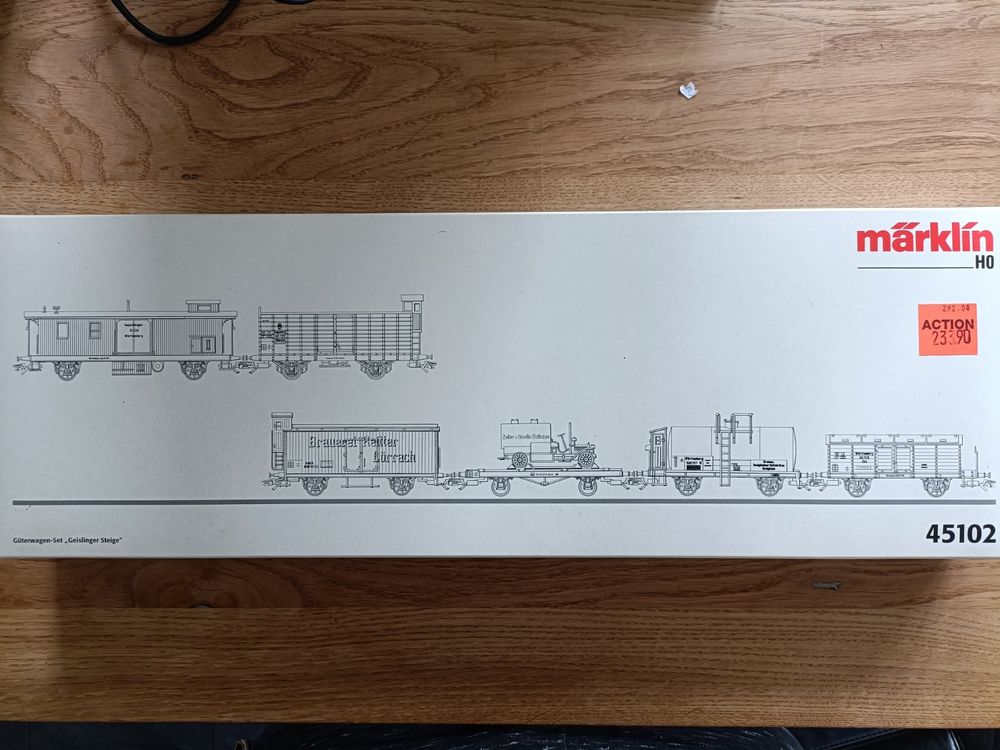 Märklin 45102 Güterwagen Set Geislinger Steige (Gebraucht) in Berikon ...
