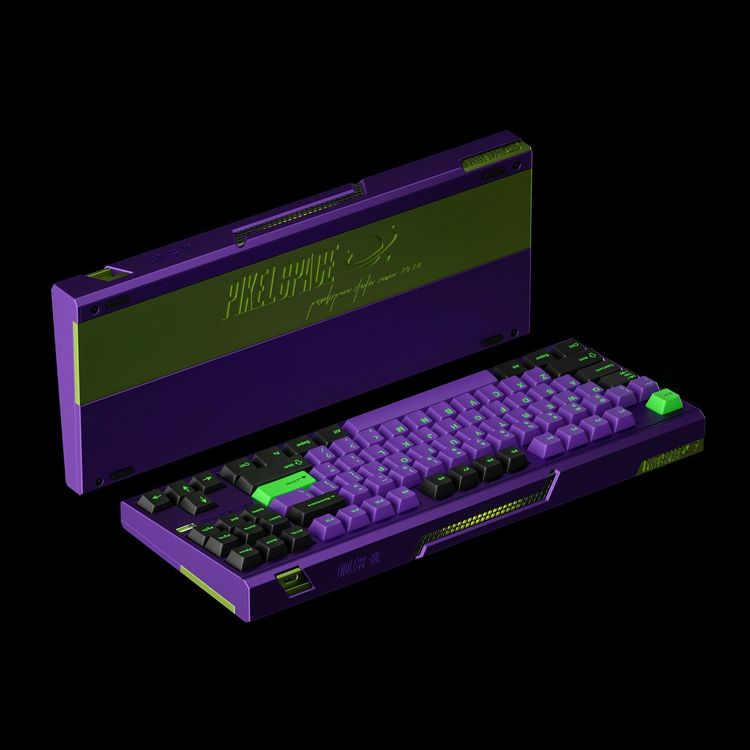 Pixelspace Endless80 – Purple / Green Gehäuseschäden (Gebraucht) in Bülach für CHF 114.9 – mit ...