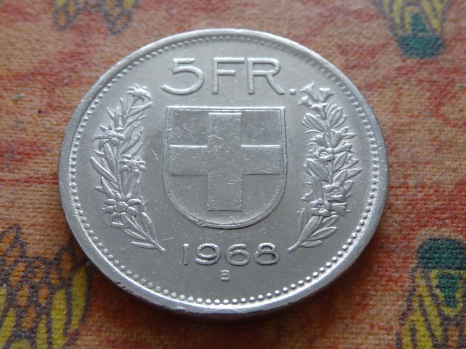 5 Fr. 1968 (D'occasion) à Romanel-sur-Lausanne pour CHF 6 – avec ...