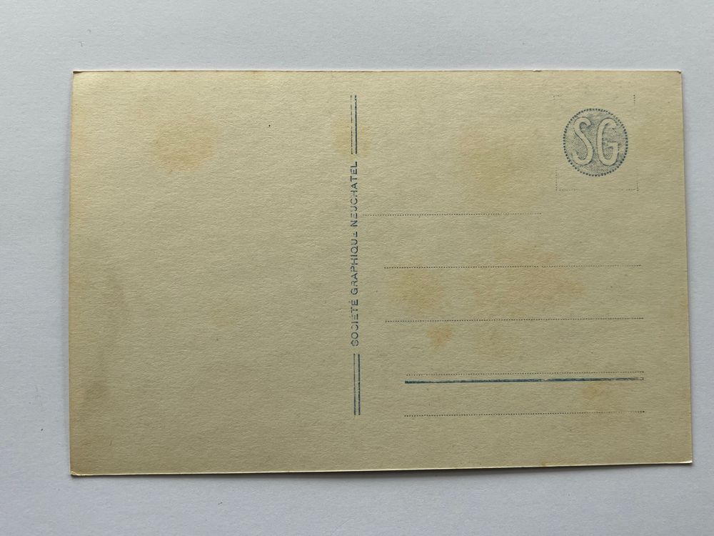 Postkarte Genfersee DS Valais, um 1920, gut erhalten (Neu (gemäss ...