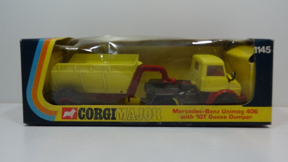 Corgi Major, 1145, Mercedes Benz 406, 10T, Dumper, Vintage (Neu (gemäss ...