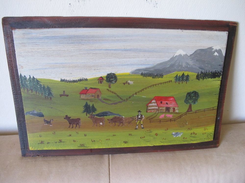 Appenzeller Bauernmalerei Datiert Und Signiert Gemalt Holz (Gebraucht) in Altnau für CHF 199 ...