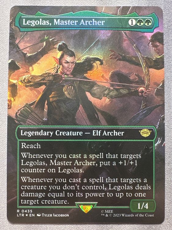 Legolas, Master Archer FOIL Variant 0435 Lord of the Rings (Neu (gemäss ...