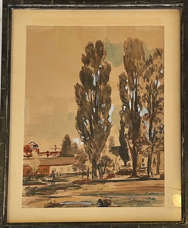 Adolf FUNK (1903-1996) Aquarell | Kaufen auf Ricardo