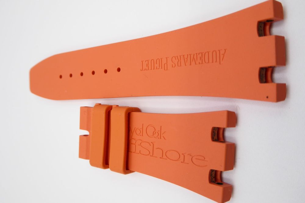 Audemars Piguet Royal Oak Offshore Lady Orange Rubber strap (Neu ...