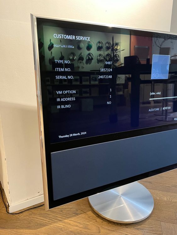 Beovision 11-40 avec pied de sol motorisé | Kaufen auf Ricardo