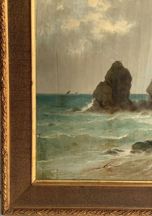 Gustave Eugène Castan (1823-1892) grosses Gemälde (Gebraucht) in Root ...