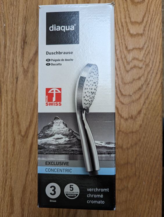 Duschbrause diaqua | Kaufen auf Ricardo