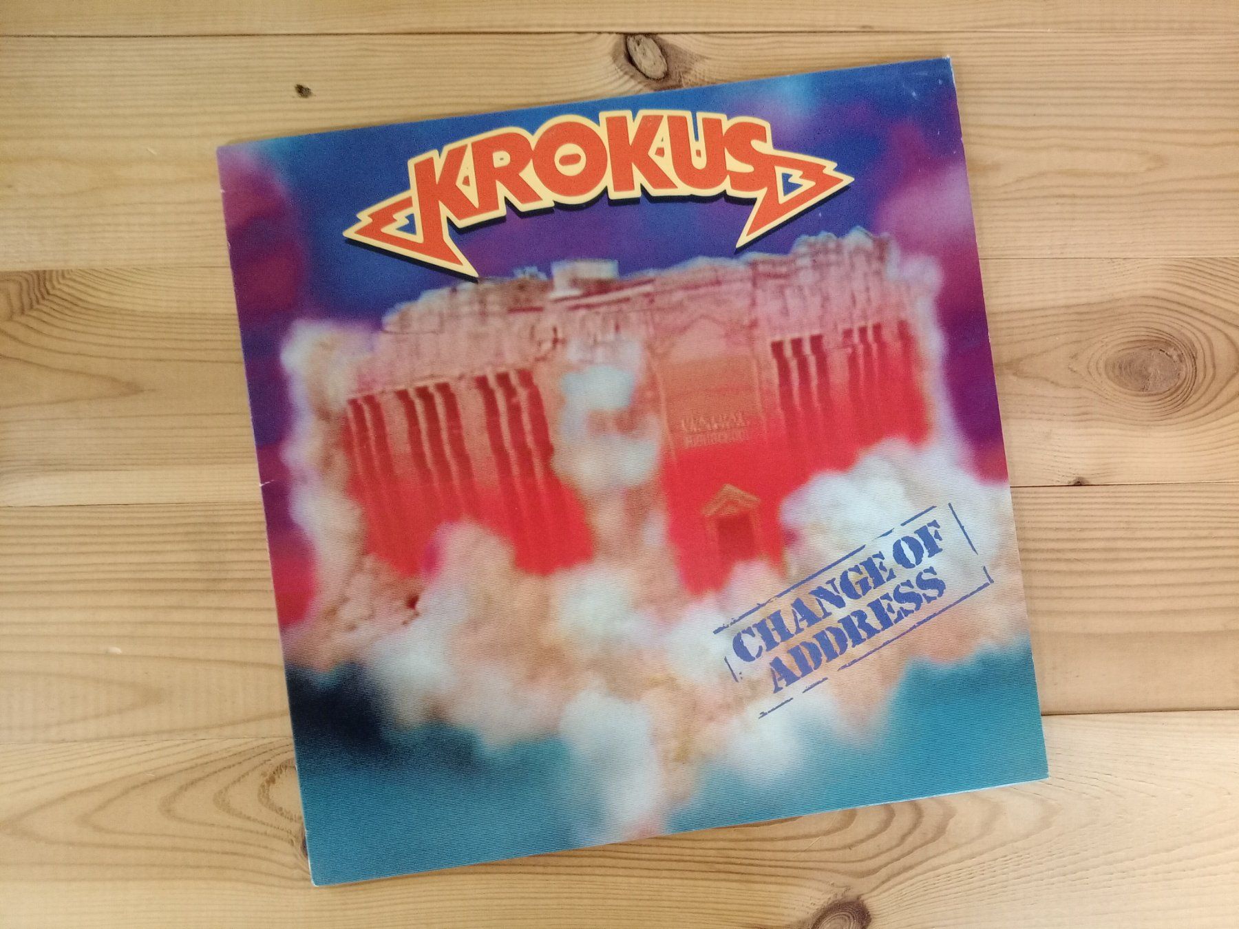 Krokus - Change of Address LP - Top Zustand - Selten! (Gebraucht) in ...
