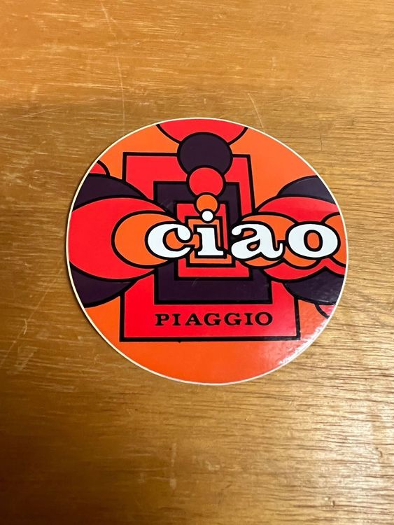 Autocollant vintage Ciao Piaggio | Kaufen auf Ricardo