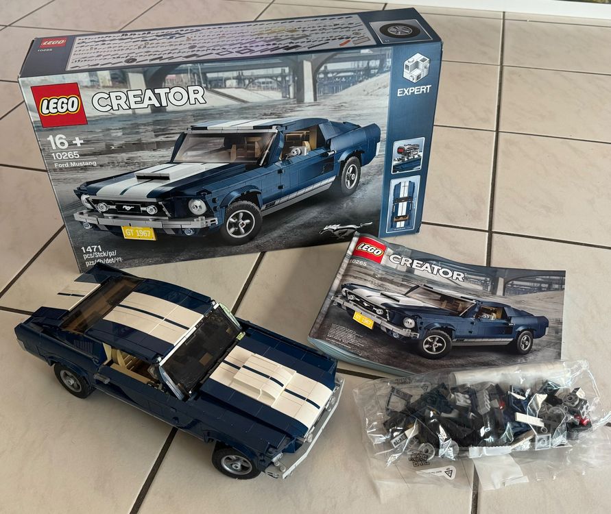 Lego Creator Expert 10265 Ford Mustang. Vollständig (Gebraucht) in ...