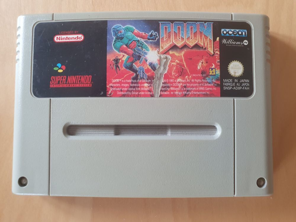 Super Nintendo Snes Nes - DOOM PAL FAH | Kaufen auf Ricardo