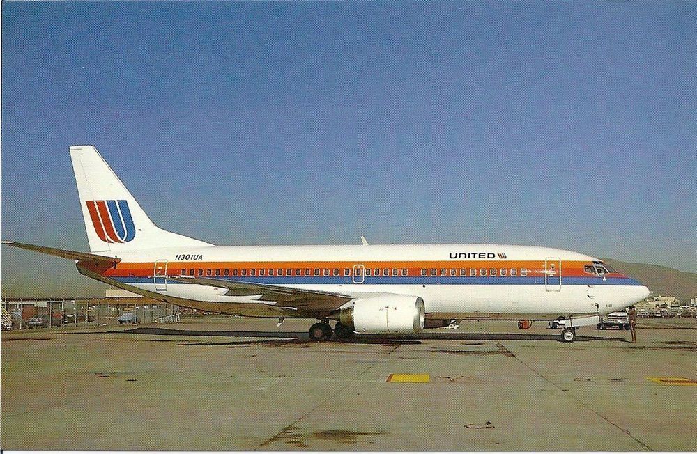 United Airlines B737-322 N301UA (Neu und originalverpackt) in Thun für ...