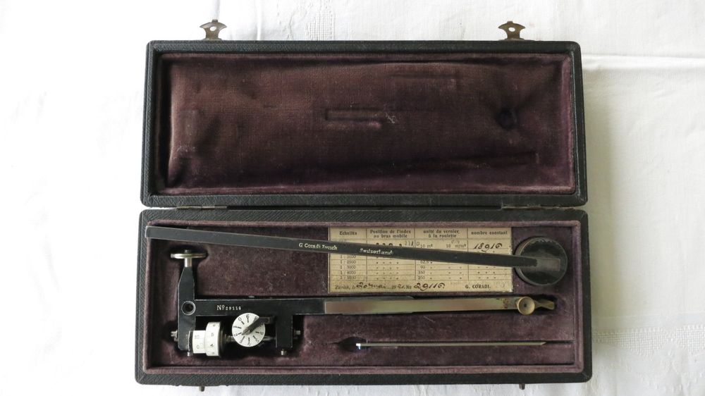 Planimeter Marke G. CORADI Zürich 1921 antik | Kaufen auf Ricardo