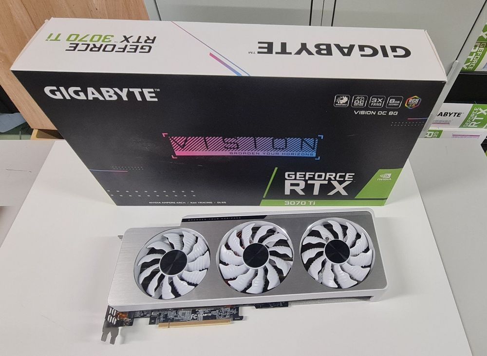 Gigabyte Geforce 3070 TI oc vision 8gb | Kaufen auf Ricardo