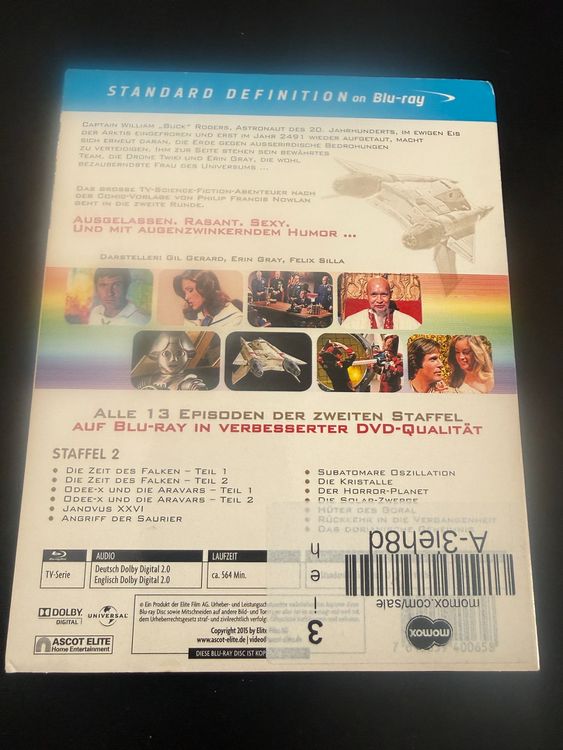 Buck Rogers in the 25 Century Full Season 2 BluRay (EN/DE) (Gebraucht ...