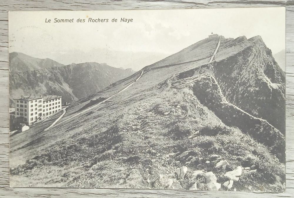 TR13 Carte Postale + Timbre Suisse 1907 - Rochers de Naye | Kaufen auf ...