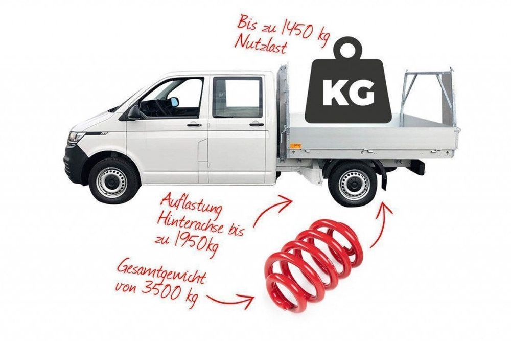 Auflastungs-Federn HA VW T5/T6/T6.1 bis 3.5t | Kaufen auf Ricardo