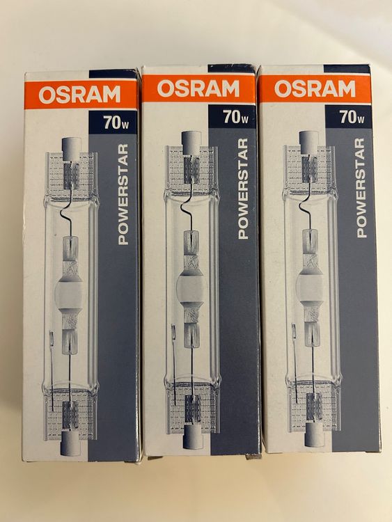 OSRAM Powerstar HQi-TS 70w/NDL - natural - Lampe - NEU&OVP (Neu und ...