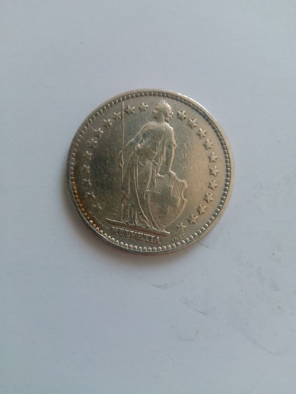 Seltene 2 Franken Münze, Jahrgang 1912, Top Zustand! (Gebraucht) in ...