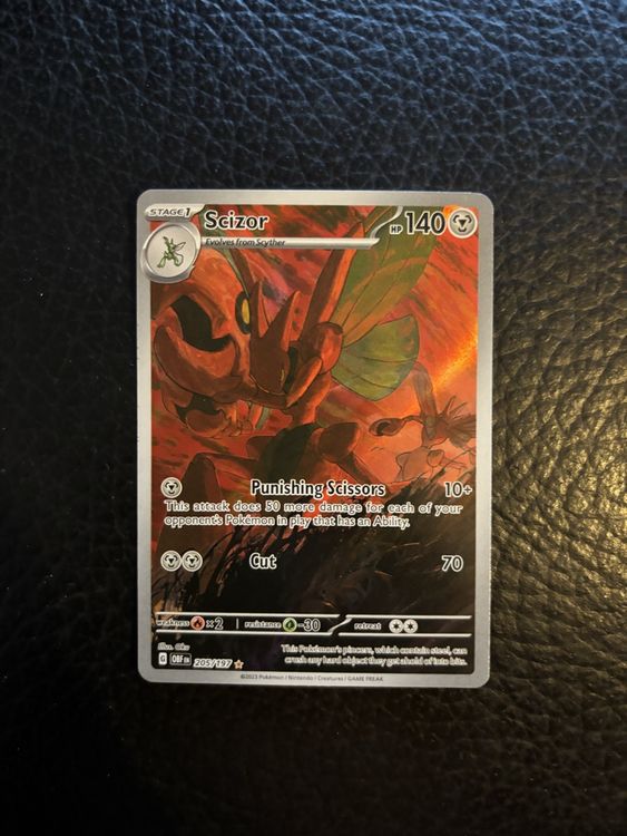 Carte Pokémon SCIZOR obf 205 | Kaufen auf Ricardo