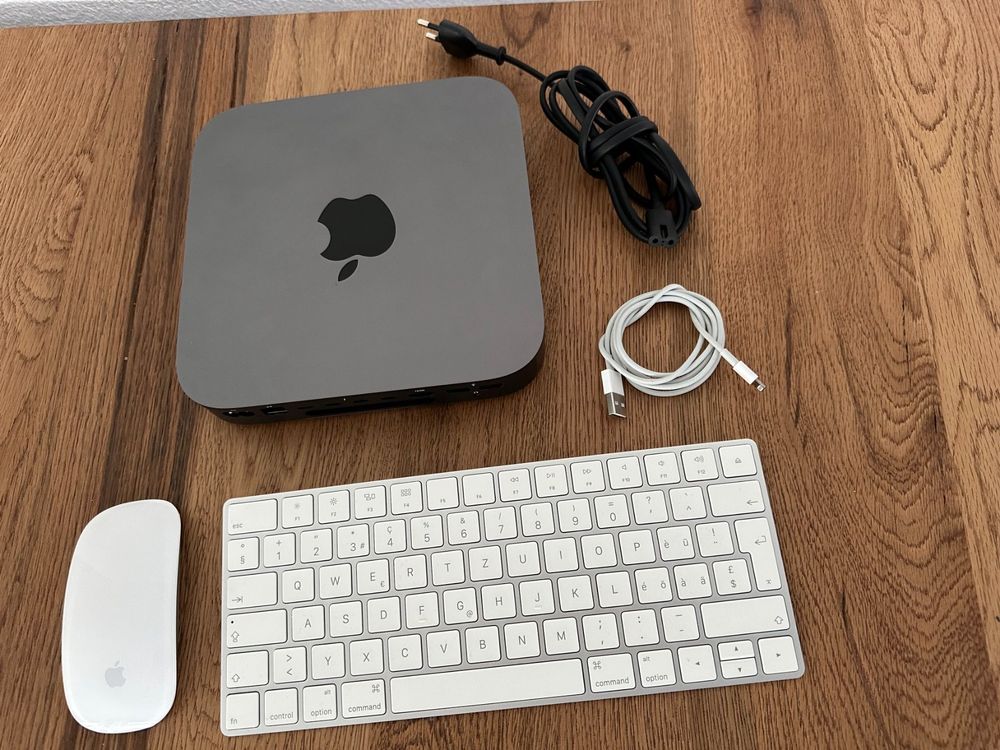 Mac Mini 2018 i3 8GB 128GB + Magic Keyboard & Mouse (Gebraucht) in Schafisheim für CHF 325 – mit ...