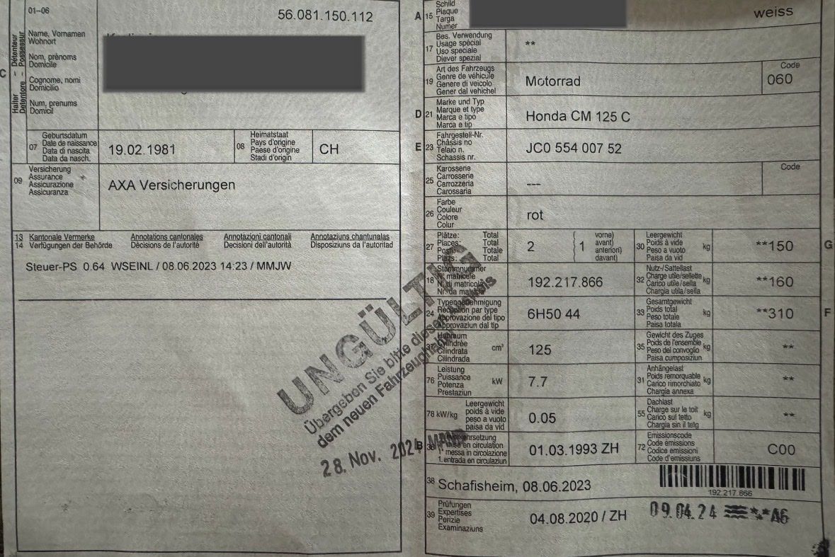 Honda CM 125 - Oldtimer Motorrad für Liebhaber! Ab 16 Jahren (Gebraucht ...