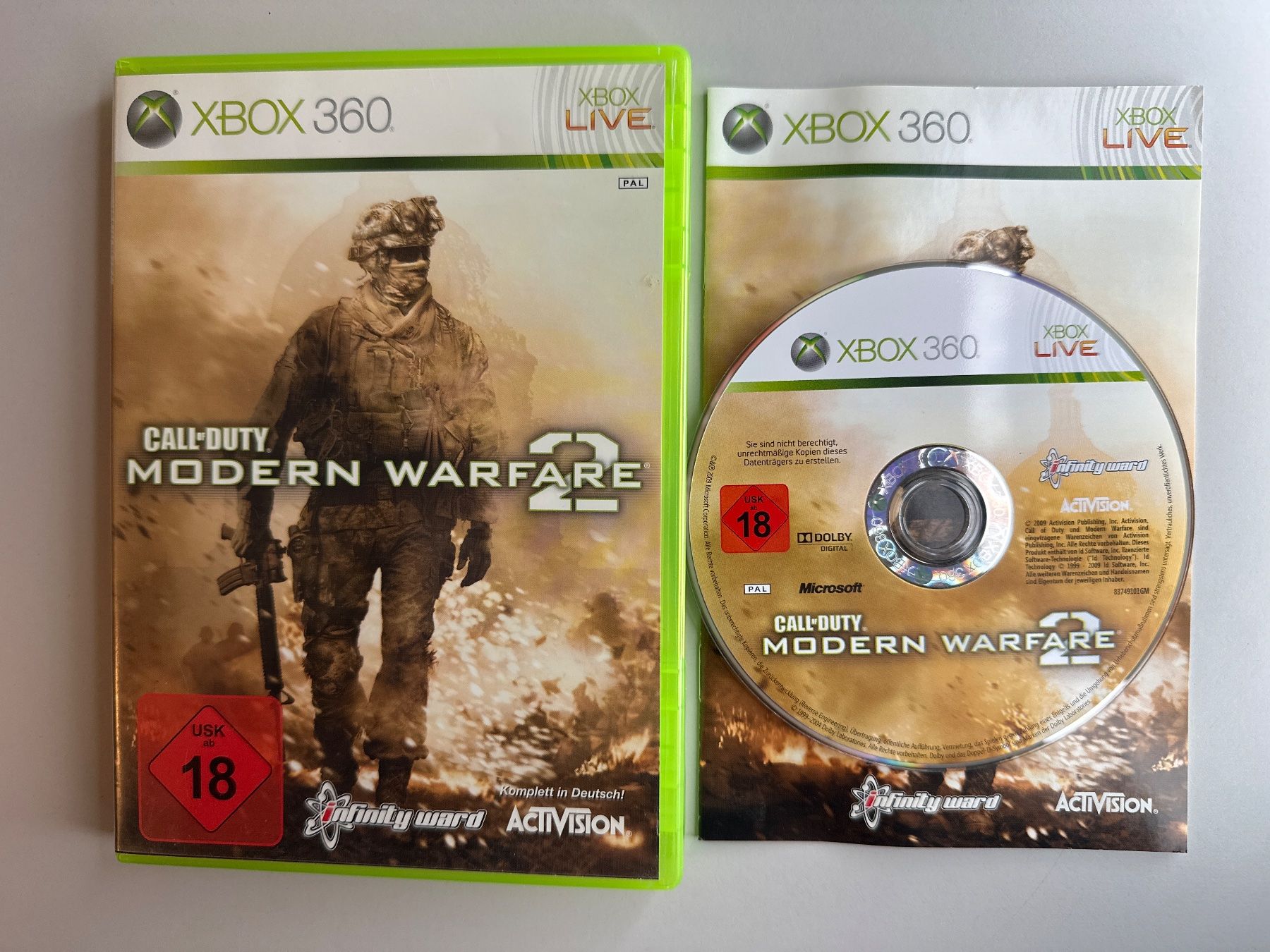 Call of Duty Modern Warfare 2 - COD MW 2 - Xbox 360 (Gebraucht) in St ...
