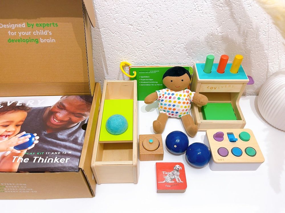 Thinker Play Kit Das Denker-Set De Denker Lovevery (Gebraucht) in ...