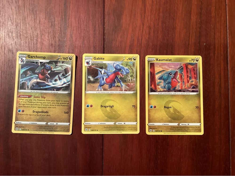 Pokemon Card Garchomp-evolution line 128/172 | Kaufen auf Ricardo