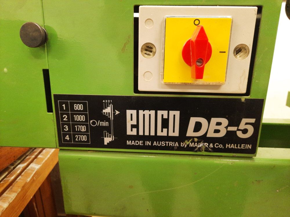 Drechselbank Emco DB-5 (Gebraucht) in Eschen für CHF 500 – nur Abholung auf Ricardo kaufen