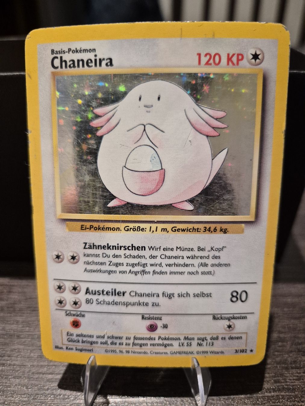 Pokemon Chaneira / Chansey Base Set 3 / 102 (Gebraucht) in Luzern für ...