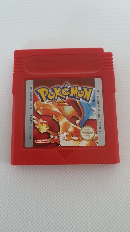 Nintendo Game Boy Spiel Pokemon Rote Edition. Ab 1.- (Gebraucht) in ...