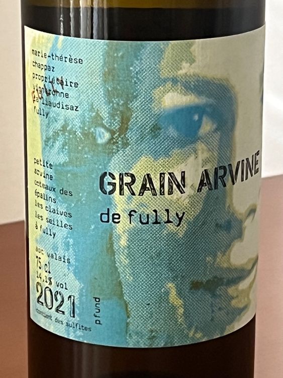 M.T. Chappaz - Grain arvine - 2021 - 75cl | Kaufen auf Ricardo