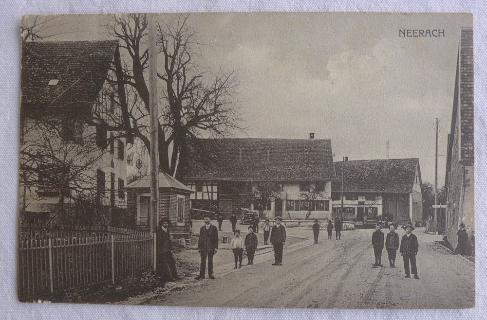 AK NEERACH ZH, Dorfansicht, belebt | Kaufen auf Ricardo