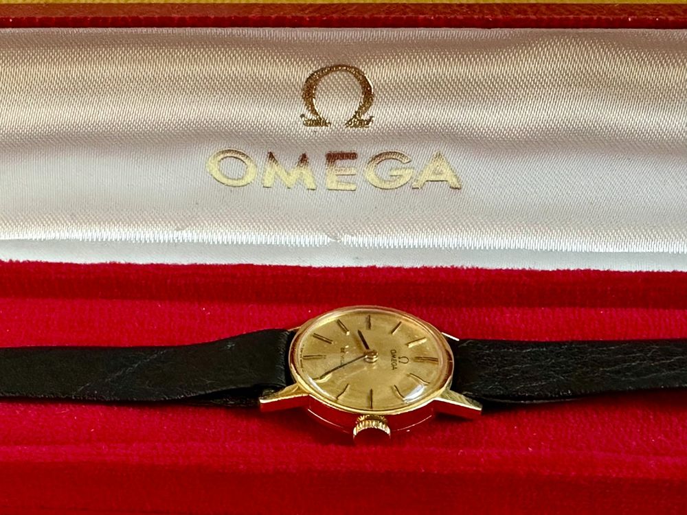 Handuhr Vintage Omega De Ville 18 K Gold (Gebraucht) in Mettmenstetten ...