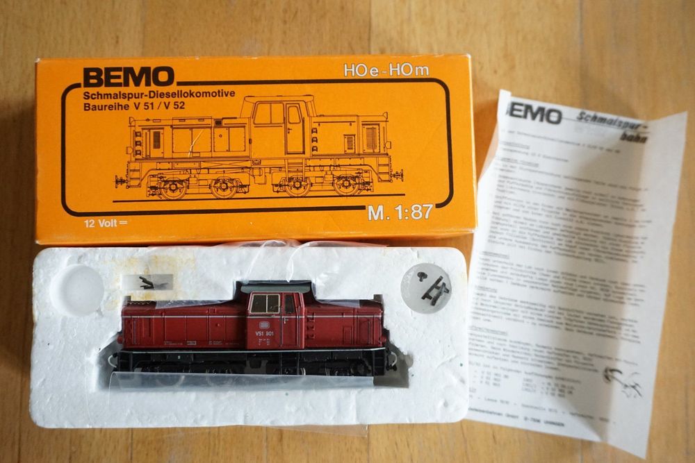 Bemo 750 mm Schmalspurbahn DB Diesellok | Kaufen auf Ricardo