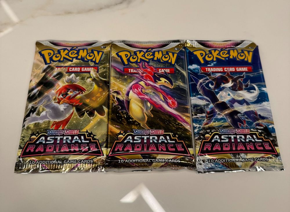 Pokémon Astral Radiance Booster Packs - EN (3 Stück) (Neu und ...