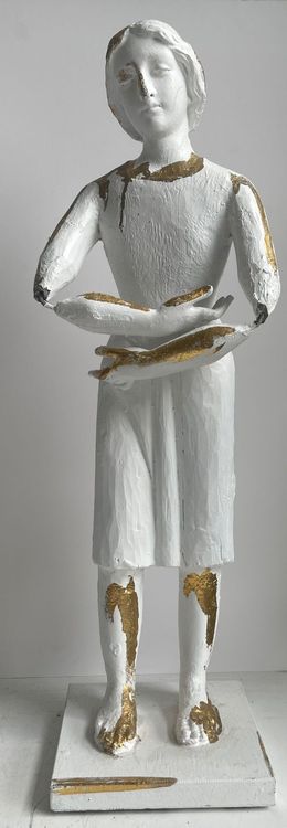 Grosse Interessante Dame Gips Skulptur Kaufen Auf Ricardo