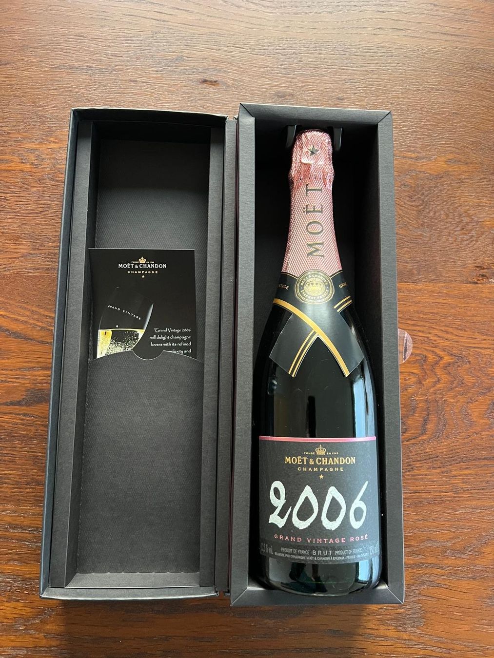 Moët & Chandon Grand Vintage Rosé 2006 in OVP (Neu und originalverpackt ...