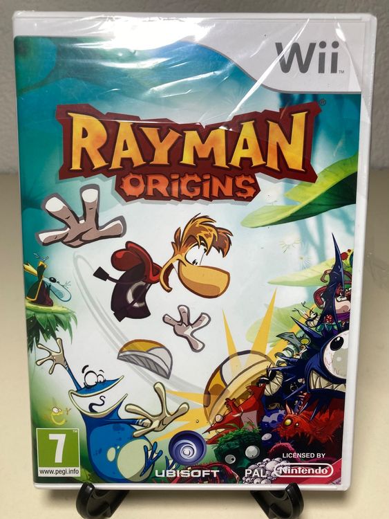 WII , RAYMAN ORIGIN NEUF !! PARTIELLEMENT SOUS BLISTER (Neuf avec ...
