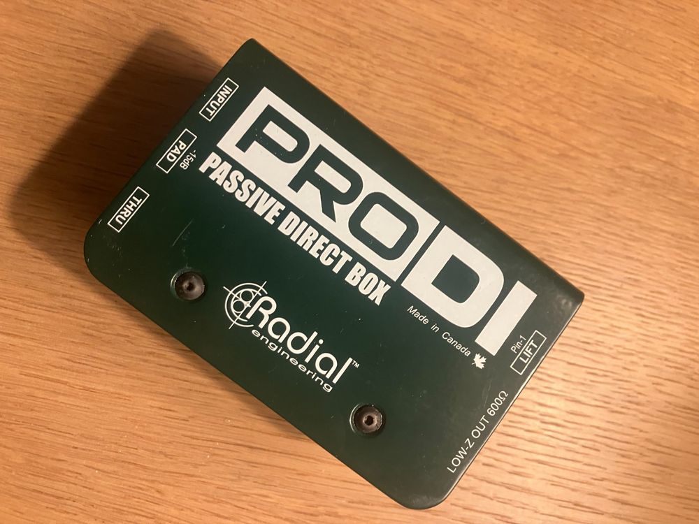Radial PRO DI Passive DI-Box | Kaufen auf Ricardo